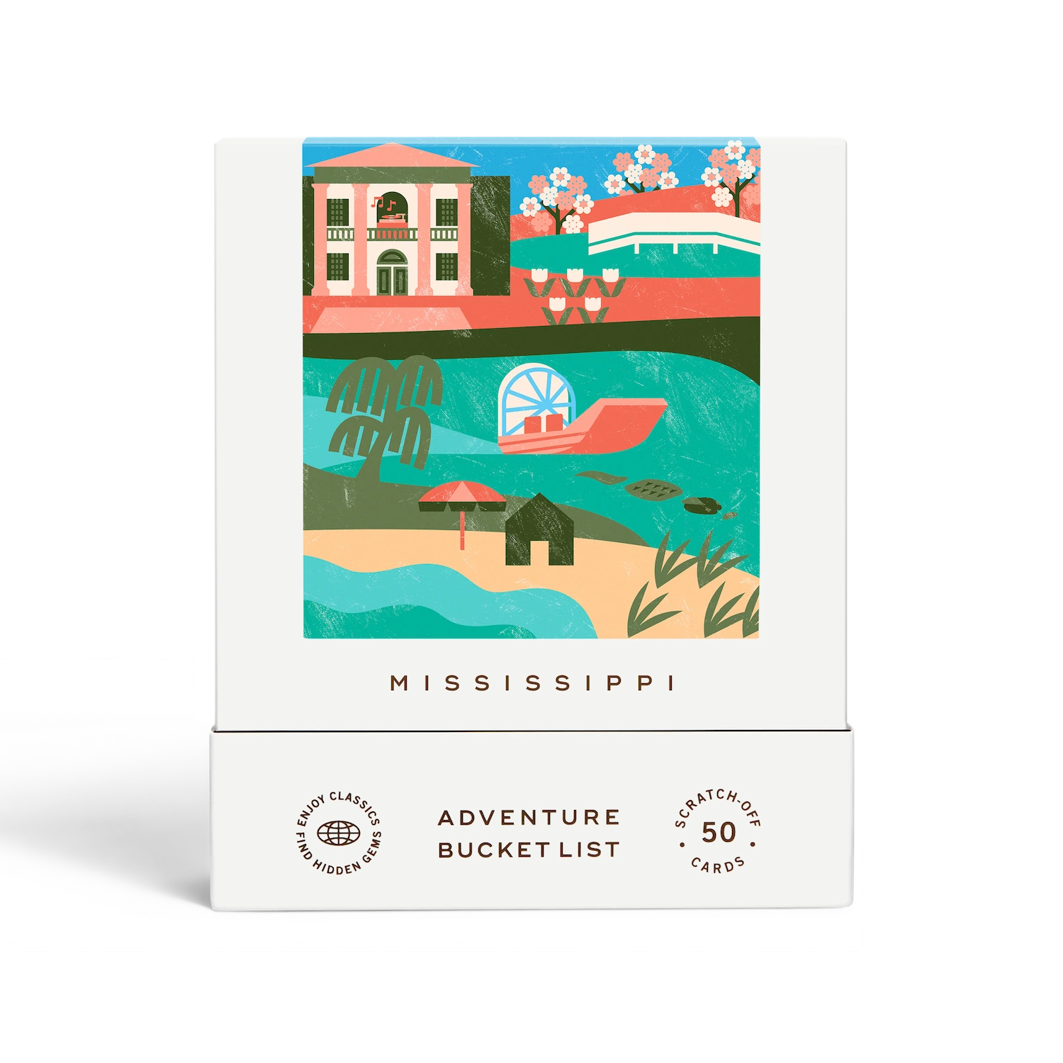 Mississippi | Reach International Outfitters | 50 Scratch-Off Cards ...